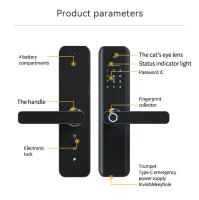 China Compatible Smart Camera Door Lock Antique Copper Outdoor Smart Lock for sale