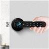 China Durable Sturdy Smart Handle Door Lock FCC Fingerprint Recognition Lock for sale