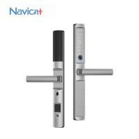 China Wifi Control Glass Door Digital Lock ROHS Electronic Smart Door Lock for sale