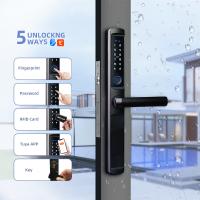 China Sliding Electric TTlock Smart Lock Keyless Biometric Door Lock for sale