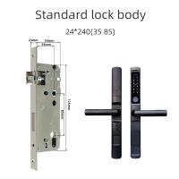 China Wifi Control Glass Door Digital Lock ROHS Electronic Smart Door Lock for sale