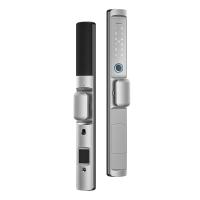 China Sliver Digital Door Lock Sliding Door Smart Lock For Modern Office for sale