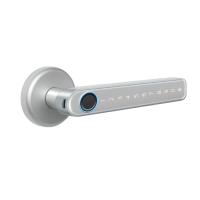 China TUYA Bluetooth Smart Handle Door Lock Anti Corrosion Fingerprint Handle Lock for sale