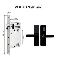 China Bronze Tuya Smart Door Lock 5VDC Electronic Entry Door Locks For Home for sale