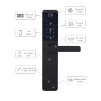 China CE Certificate Wifi Smart Lock Outdoor Smart Door Lock With Semiconductor Sensor for sale