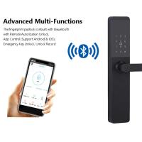China CE Certificate Wifi Smart Lock Outdoor Smart Door Lock With Semiconductor Sensor for sale