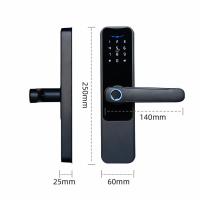 China FCC Bluetooth Bolt Lock 5VDC Bluetooth Controlled Door Lock For Office for sale