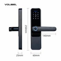 China 5VDC TTlock Smart Lock Biometric Keyless Smart Door Lock Wifi App Control for sale