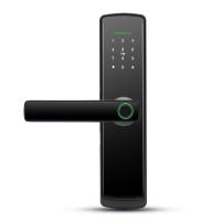 China Electronic Fingerprint Smart Door Locks Automatic Locking 65mm For Home Office for sale