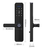 China Aluminum Alloy Tuya App Door Lock for sale
