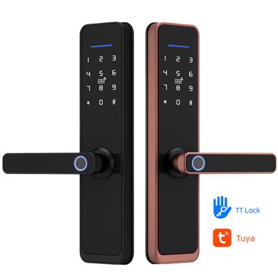 China Aluminum Alloy Tuya App Door Lock for sale