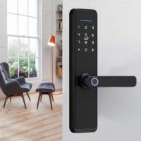 China Aluminum Alloy Tuya App Door Lock for sale