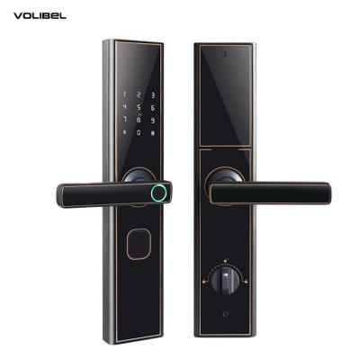 China Keyless Digital Smart Door Locks Keypad Biometric Fingerprint for sale