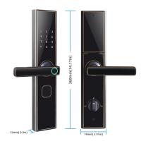 China Keyless Digital Smart Door Locks Keypad Biometric Fingerprint for sale