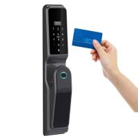 China Remote Control Smart Camera Door Lock Tuya Deadbolt Camera Lock for sale