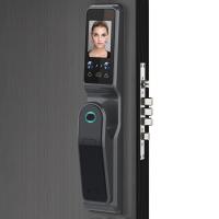 China Acrylic Wireless Door Lock Face Automatic Id Door Lock For Home Hotel for sale