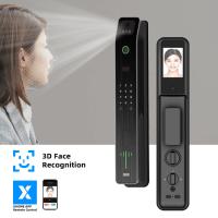 China 3D Face Recognition Smart Camera Door Lock Biometric With Tuya App for sale