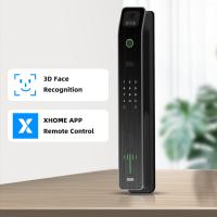 China 3D Face Recognition Smart Camera Door Lock Biometric With Tuya App for sale