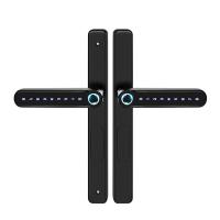 China Wifi Bluetooth TTlock Smart Lock Electronic Glass Sliding Ttlock Compatible Locks for sale