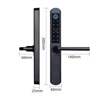 China 4.5V TTlock Smart Lock Smart Fingerprint Door Lock For Sliding Door for sale