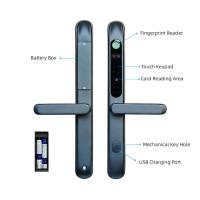 China FCC TTlock Smart Lock Bluetooth APP Ttlock Digital Door Lock for sale