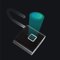 China Advanced Smart Outdoor Padlock Compact Biometric Outdoor Padlock for sale