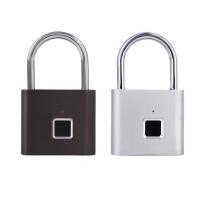 China Advanced Smart Outdoor Padlock Compact Biometric Outdoor Padlock for sale