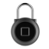 China Silver Smart Outdoor Padlock Gold Color Outdoor Biometric Padlock for sale
