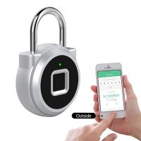 China 40mm Smart Outdoor Padlock Bluetooth Cutomized Logo Outdoor Wifi Gate Lock for sale