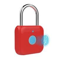 China IP65 Smart Outdoor Padlock Mini Keyless Outdoor Fingerprint Padlock for sale