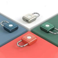 China USB Rechargeable Smart Wifi Padlock Bluetooth Combination Lock For Residential for sale