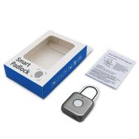 China USB Rechargeable Smart Wifi Padlock Bluetooth Combination Lock For Residential for sale