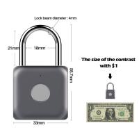China USB Rechargeable Smart Wifi Padlock Bluetooth Combination Lock For Residential for sale