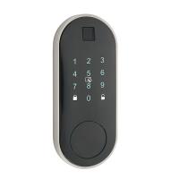 China Smart Deadbolt Door Lock Fingerprint Password RFID Card Wifi Mechanical Keys Control for sale