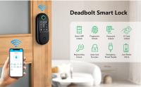 China Zinc Alloy Smart Deadbolt Door Lock for sale