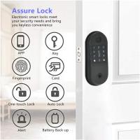 China Arcylic Keyless Entry Door Lock Bluetooth Keypad Lock For Home Hotel for sale