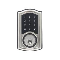 China 80mm Bluetooth Keypad Door Lock Customized Silver Color For Glass Door for sale