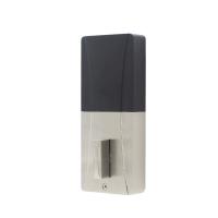 China 80mm Bluetooth Keypad Door Lock Customized Silver Color For Glass Door for sale