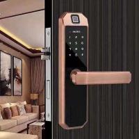 China Damp Proof Fingerprint Smart Door Lock Size 20mm For Apartment for sale