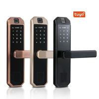 China Anti Peep Fingerprint Smart Door Locks Intelligent Recognition Biometric Door Lock for sale