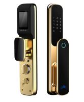 China Aluminum Alloy Smart Camera Door Lock Face Recognition Door Camera Lock With Key for sale
