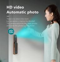 China Intelligent Digital Outdoor Smart Door Lock Fingerprint Unlock for sale