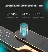 China OEM Smart Camera Door Lock Unique Stylish Electronic Fingerprint for sale