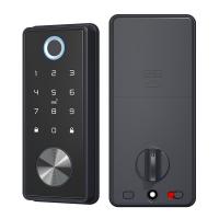 China 140mm Smart Deadbolt Door Lock CE Certificate Keyless Inside Door Locks for sale