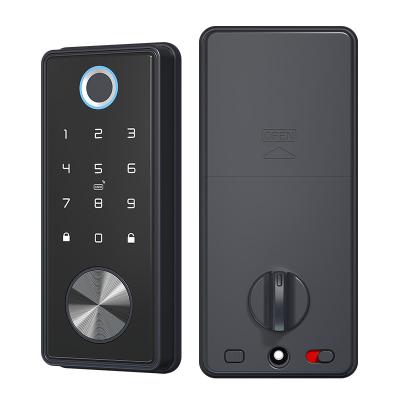 China 140mm Smart Deadbolt Door Lock CE Certificate Keyless Inside Door Locks for sale
