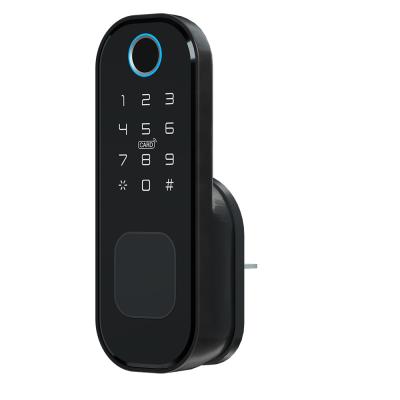 China Fingerprint Recognition Electronic Door Lock Keyless Wireless With Tuya App for sale