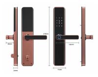 China CE Wifi Tuya App Digital Smart Door Locks Fingerprint For Home for sale