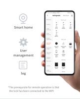 China Compatible Keyless Door Lock Electronic Door Locks With TUYA Or TT Lock App for sale