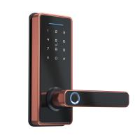China Wireless Smart Deadbolt Door Lock ODM Password Card For Apartments for sale