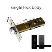 China 180mm Smart Deadbolt Door Lock Tuya Version Fingerprint Handle Lock for sale